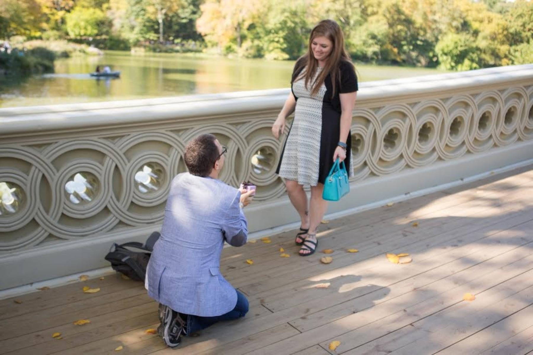 Bow Bridge romantic proposal. | Proposal Ideas and Planning