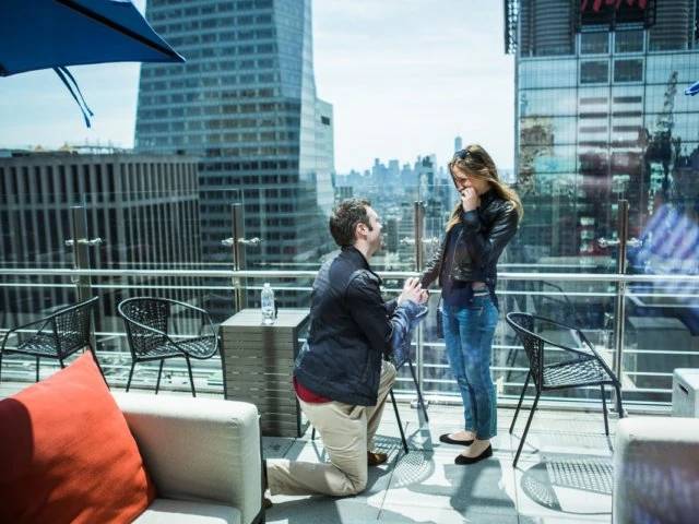 Rooftop Proposal Ideas in New York City | Proposal007