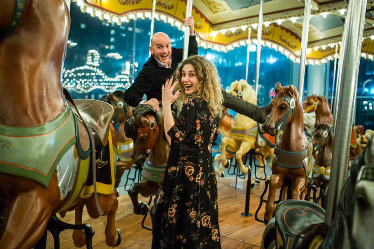 Jane’s Carousel Marriage Proposal | Proposal Ideas and Planning