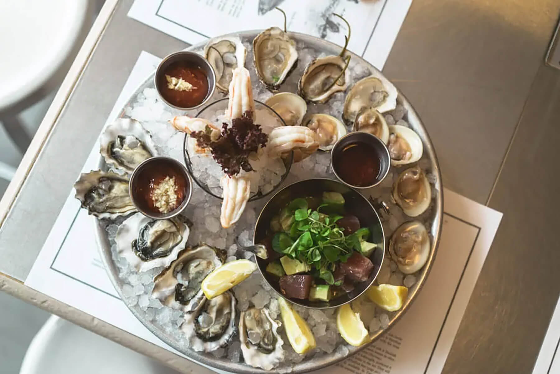 Restaurant Guide: Mermaid Oyster Bar. Perfect Cozy Restaurant For An ...