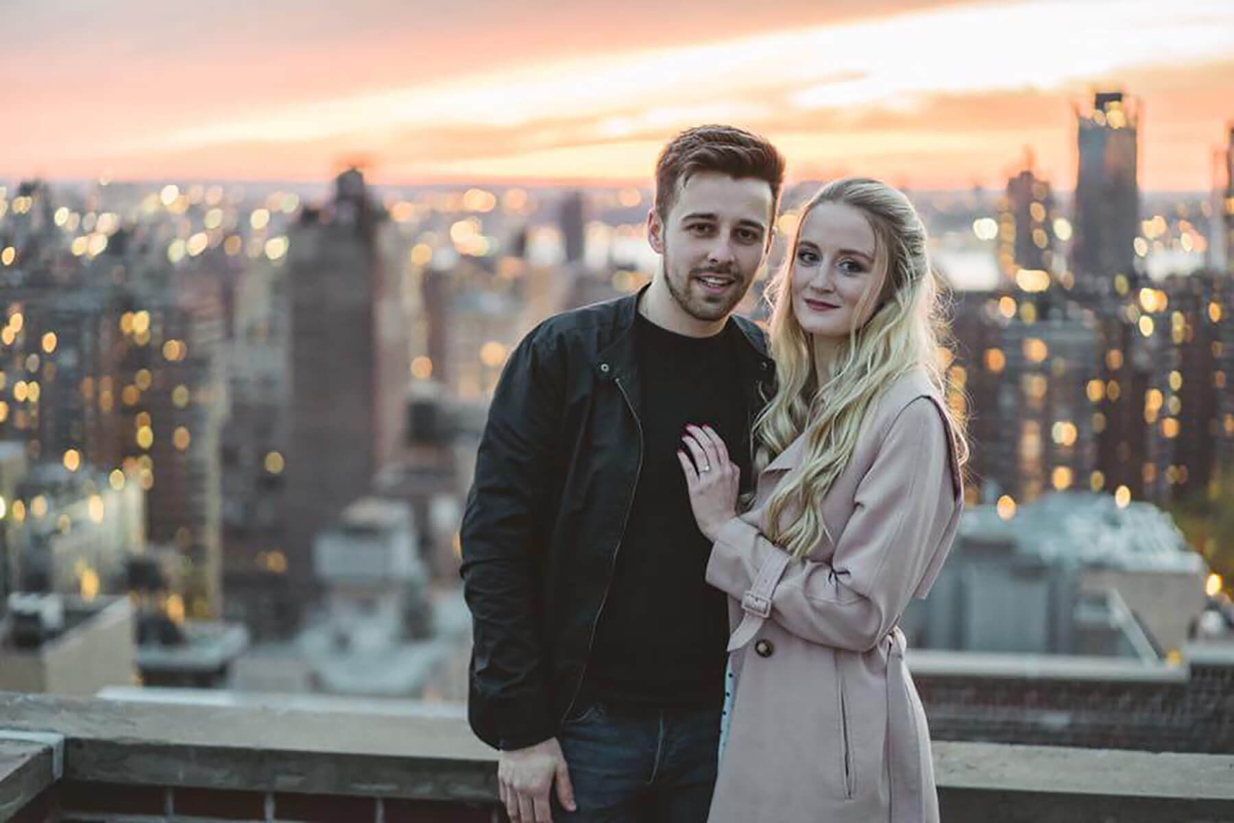 Sunset Proposal On A Private Rooftop. | Proposal Ideas and Planning