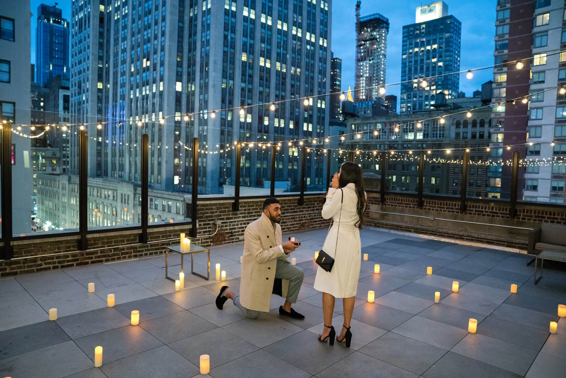 Romantic Rooftop Proposal | Proposal Ideas and Planning