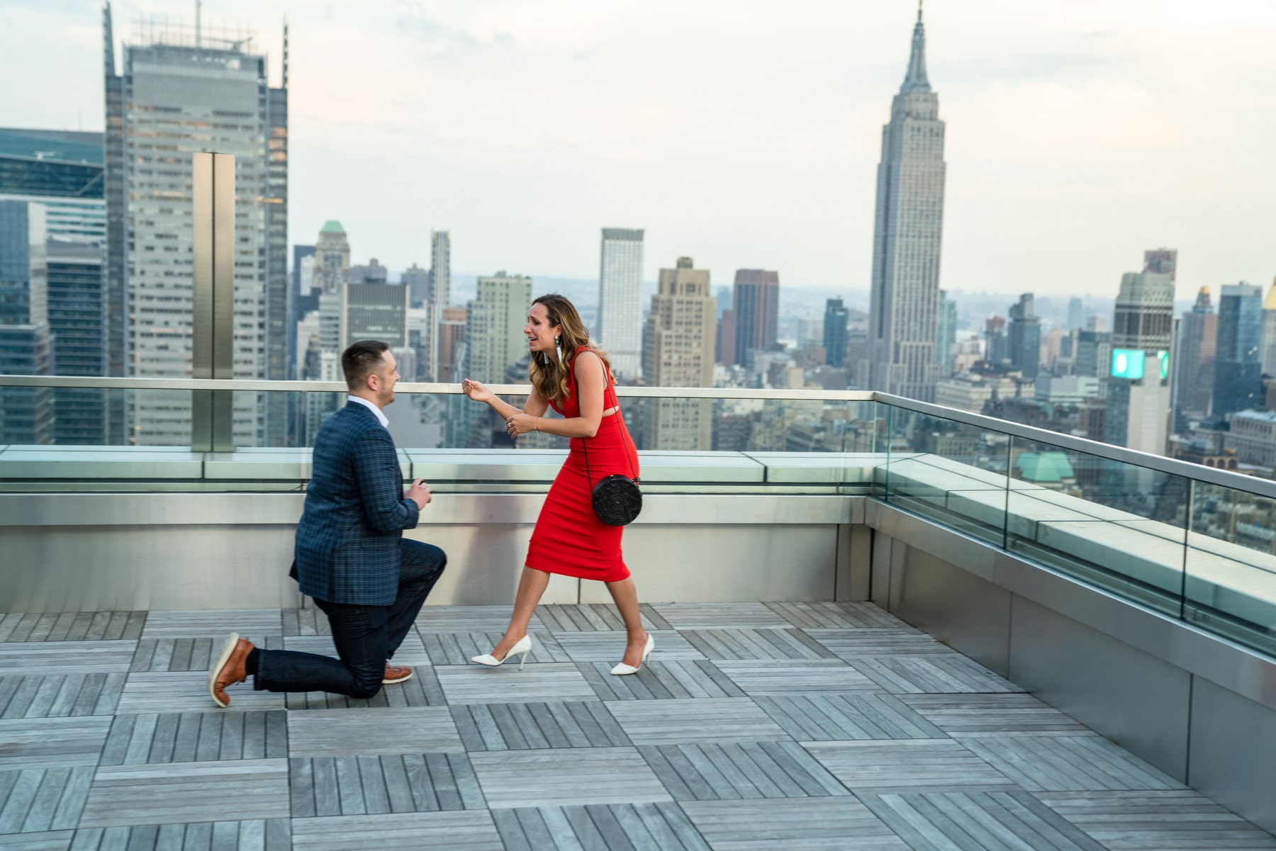 Private rooftop surprise proposal | Proposal Ideas and Planning
