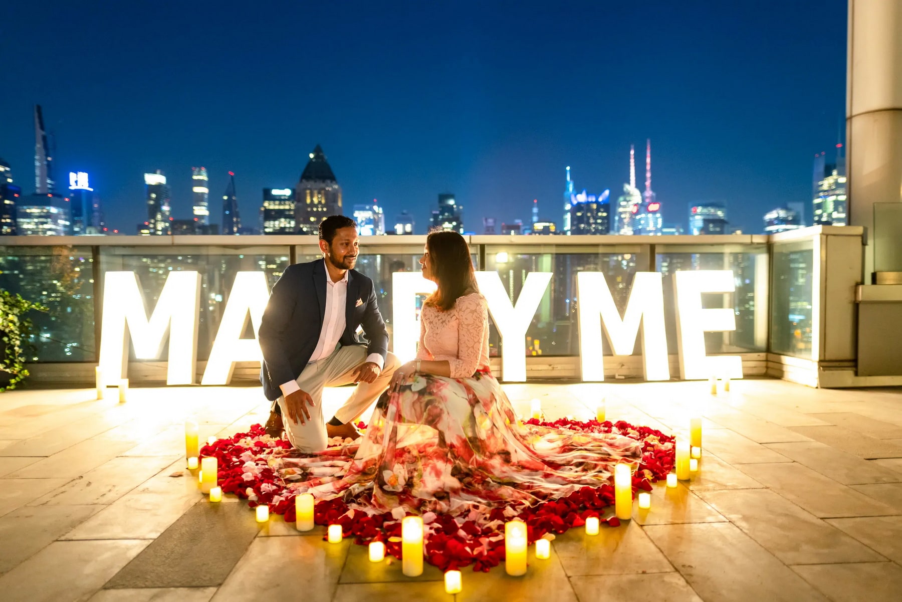 Luxury penthouse marriage proposal | Proposal Ideas and Planning