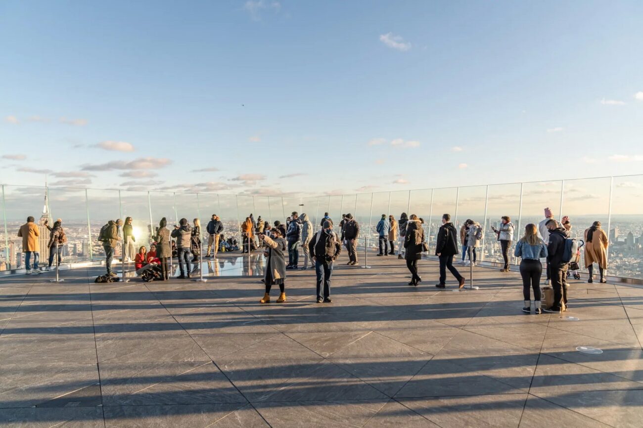 How to propose on the Edge - the highest observation deck in New York ...