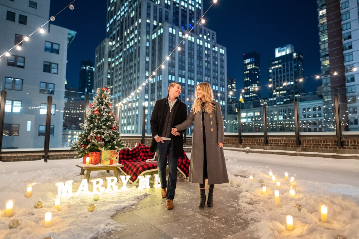 Package review: Private rooftop and Christmas tree proposal | Proposal ...