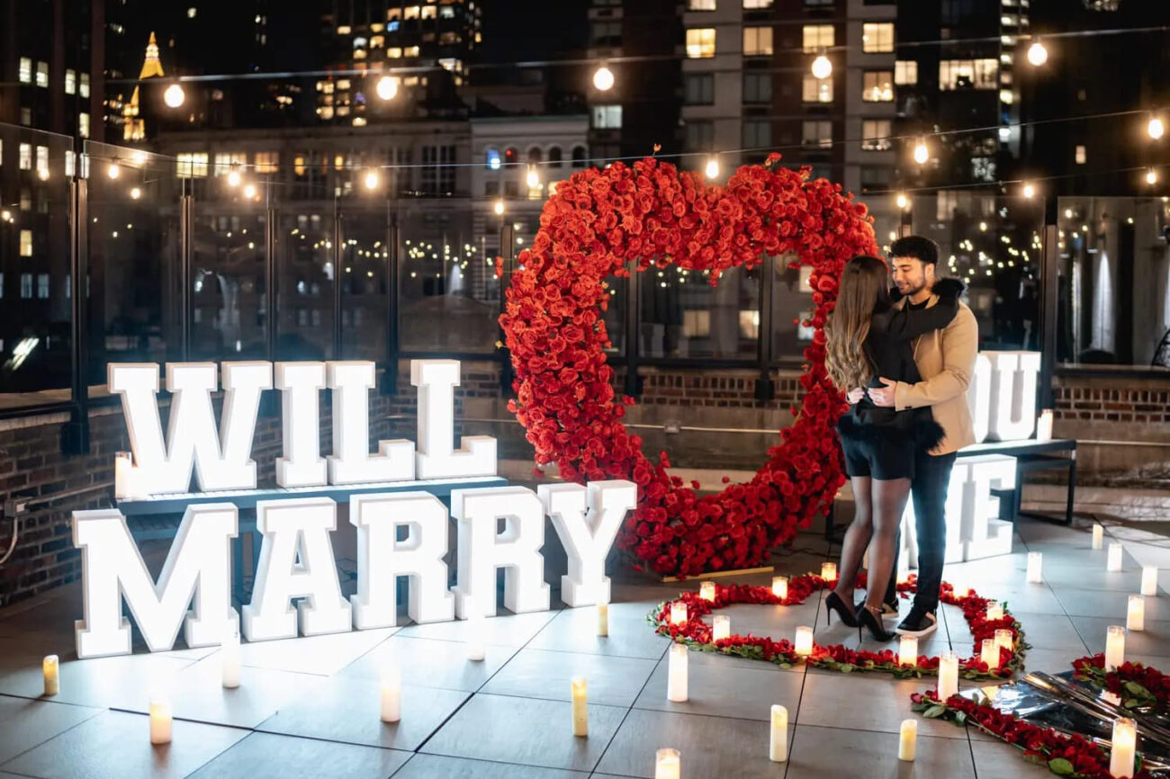 Luxury marriage proposal in New York | Proposal Ideas and Planning