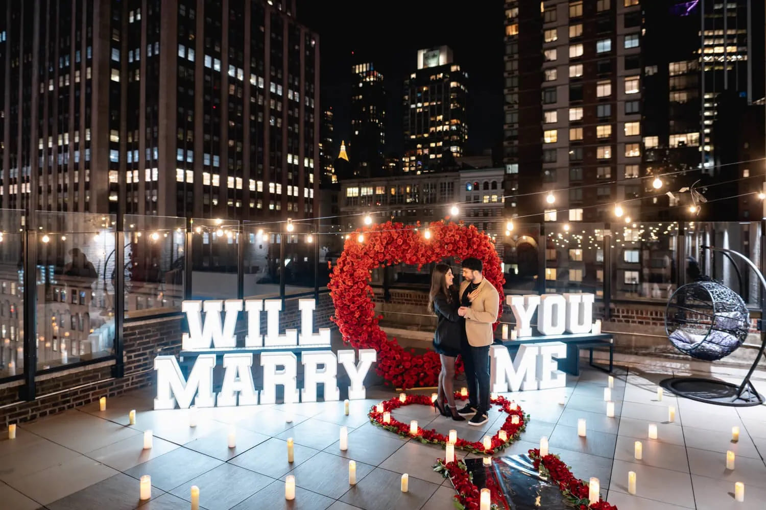 Luxury marriage proposal in New York | Proposal Ideas and Planning