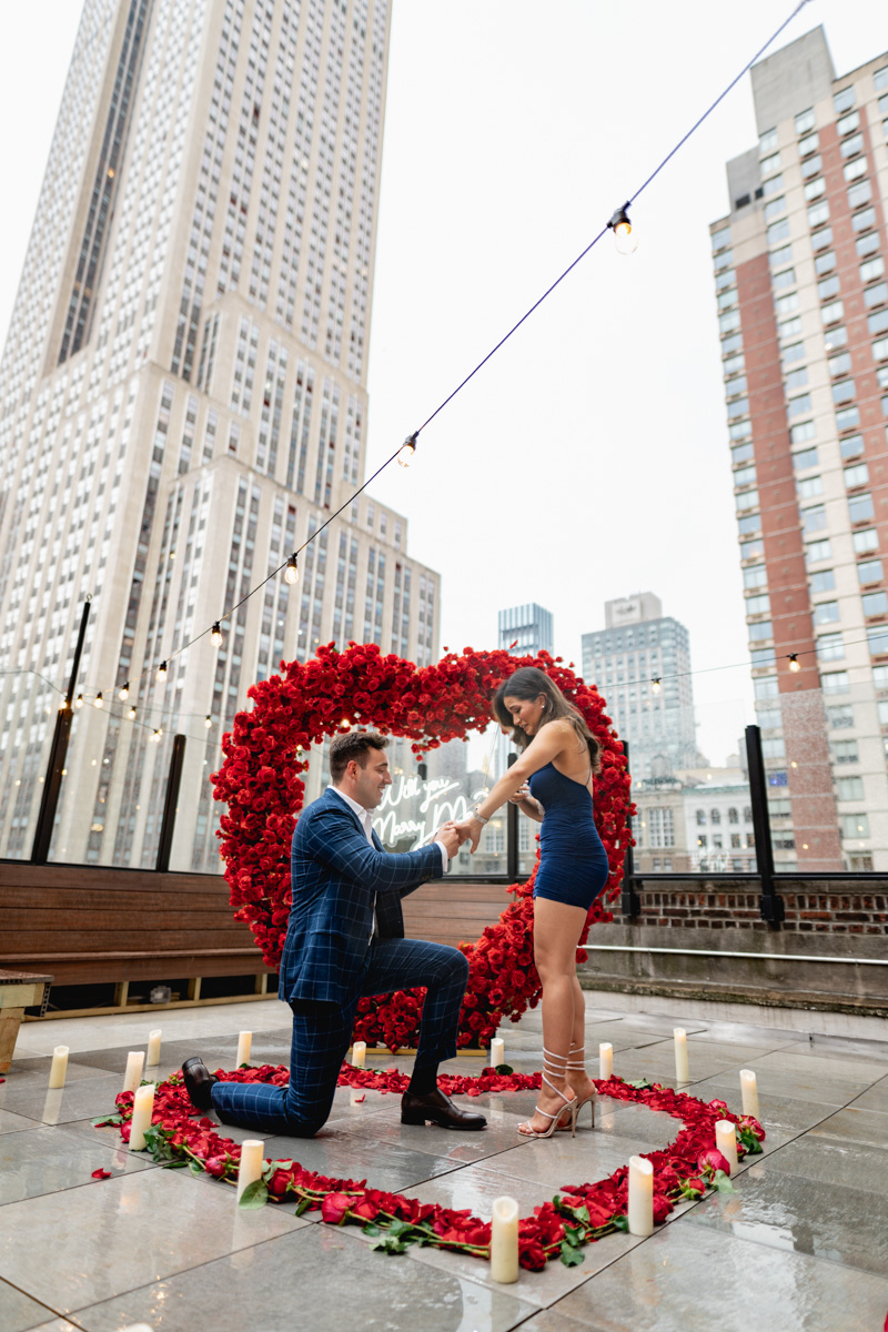 Sparkling Midtown Rooftop | Proposal Ideas and Planning